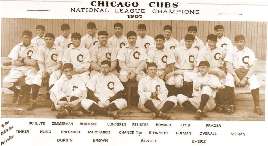 1907 World Champion Chicago Cubs - Baseball History Comes Alive