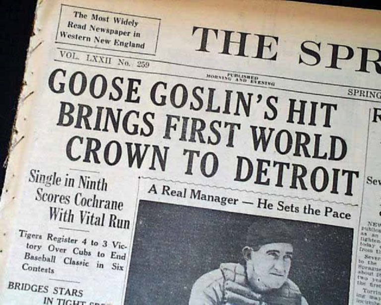 1935 World Series: Tigers vs. Cubs! - Baseball History Comes Alive