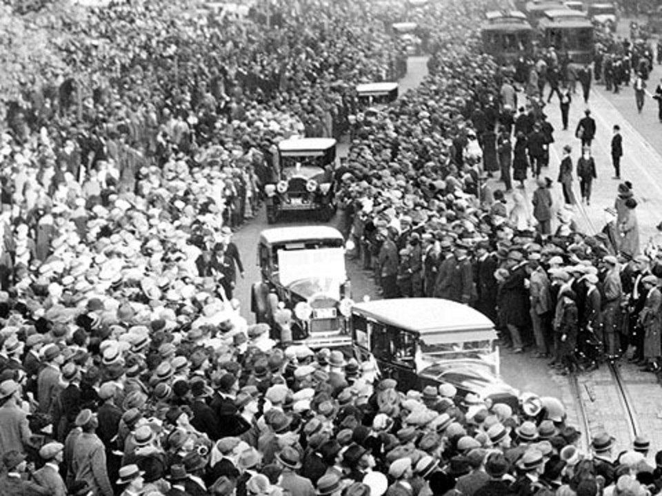 1924 World Series Champion Senators Visit the White House! - Baseball ...