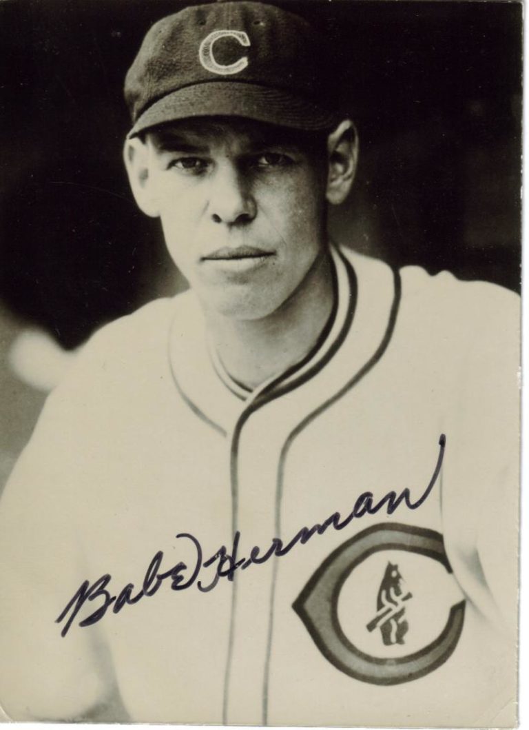 Baseball’s Other “Babe” – Babe Herman — the Only Major Leaguer To ...
