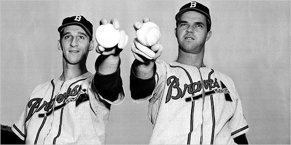 Forty-Year-Old Warren Spahn Throws a No-Hitter! - Baseball History ...