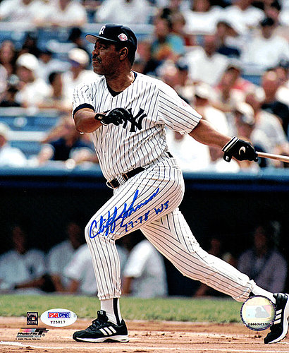 cliff_johnson_autographed_signed_8x10_photo_new_york_yankees_psa_dna ...