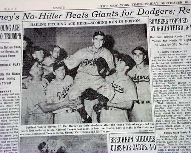 THE AMAZING STORY OF REX BARNEY - Baseball History Comes Alive